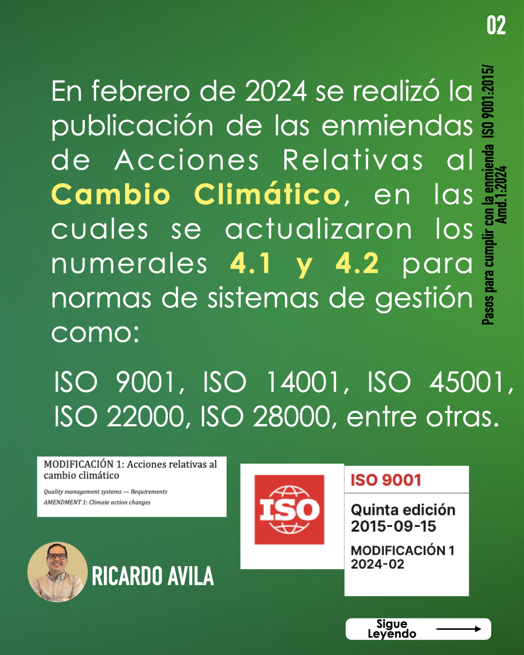 7 pasos para cumplir con la enmienda de ISO 9001 - maccalidad